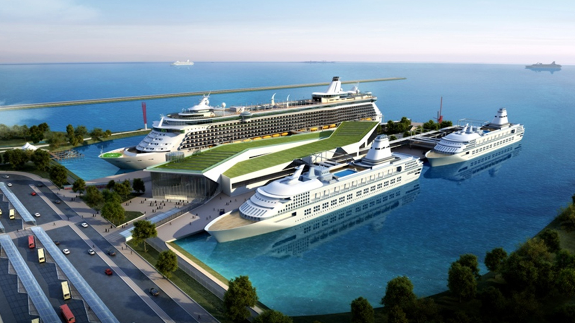 Cruise Terminal Competition Win – Tangshan Architecture Projects
